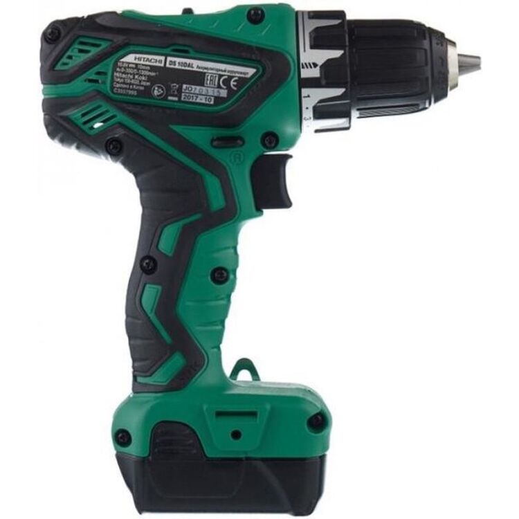 Дрель-шуруповерт аккумуляторная Hitachi DS10DAL-RC-1 купить в Кишиневе, Молдове | SMADSHOP.MD