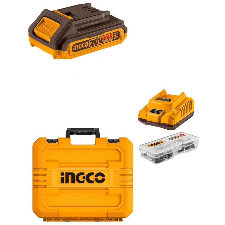 Аккумуляторная дрель-шуруповерт Ingco CDLI200528 купить в Кишиневе ...