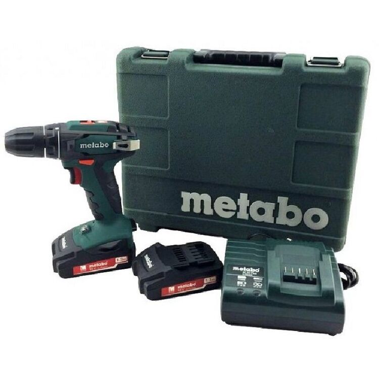 Аккумуляторная дрель-шуруповерт Metabo BS 18 602207550 Set купить в ...