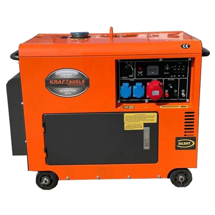 Generator pe diesel Kraft&Dele Professional KD121 2K + ATS (Orange ...