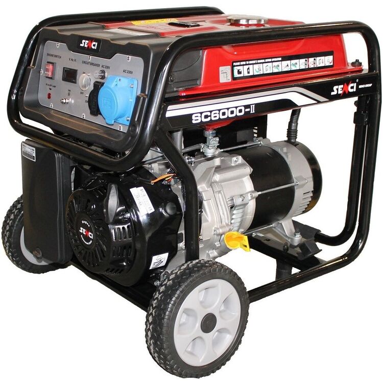 Бензиновый генератор Senci SC-6000 купить в Кишиневе, Молдове | SMADSHOP.MD