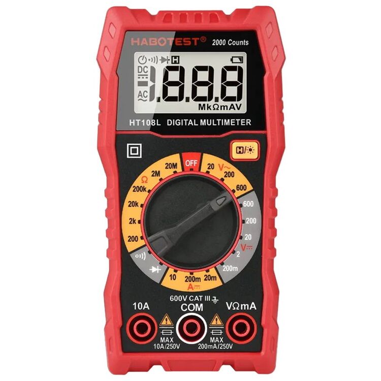 Мультиметр цифровой Habotest HT108L купить в Кишиневе, Молдове ...