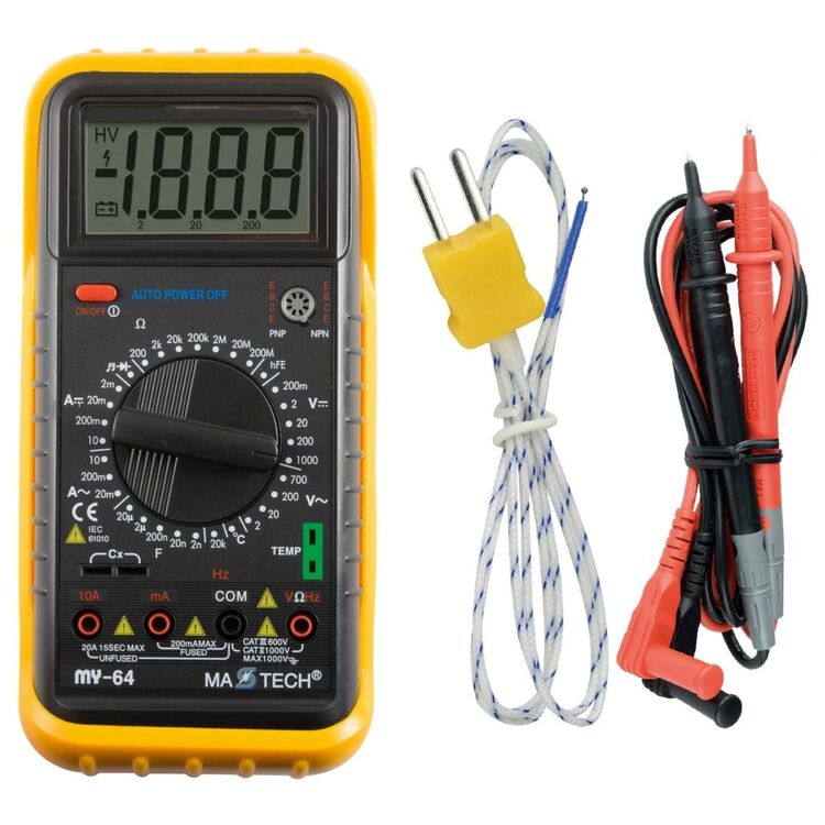 Мультиметр цифровой SMA MY 64 купить в Кишиневе, Молдове | SMADSHOP.MD