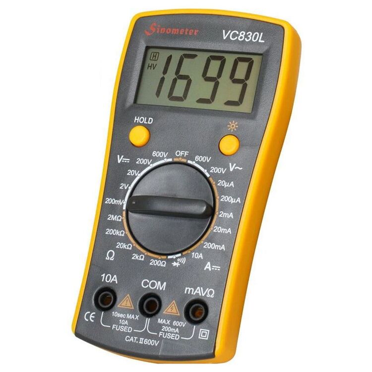 Мультиметр цифровой SMA VC 830L купить в Кишиневе, Молдове | SMADSHOP.MD