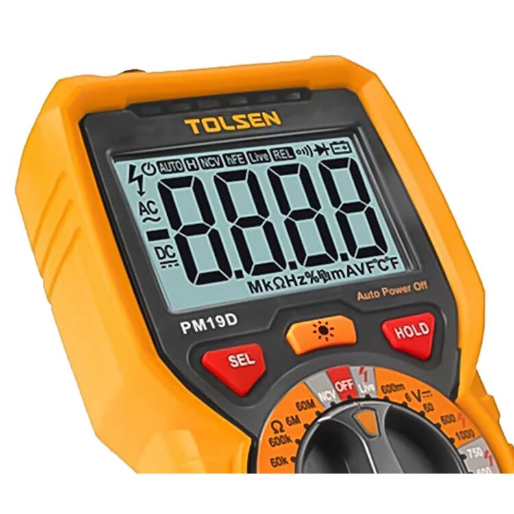 Мультиметр цифровой Tolsen 38033 (Yellow/Black) купить в Кишиневе ...