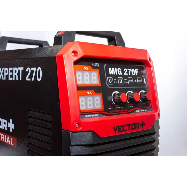 Aparat de sudat Vector Plus MIG270F (Black/Red)