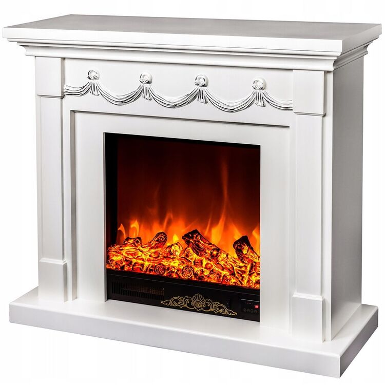 Semineu Art Flame Premium Oliva 340 (White) cumpără în Chișinău ...