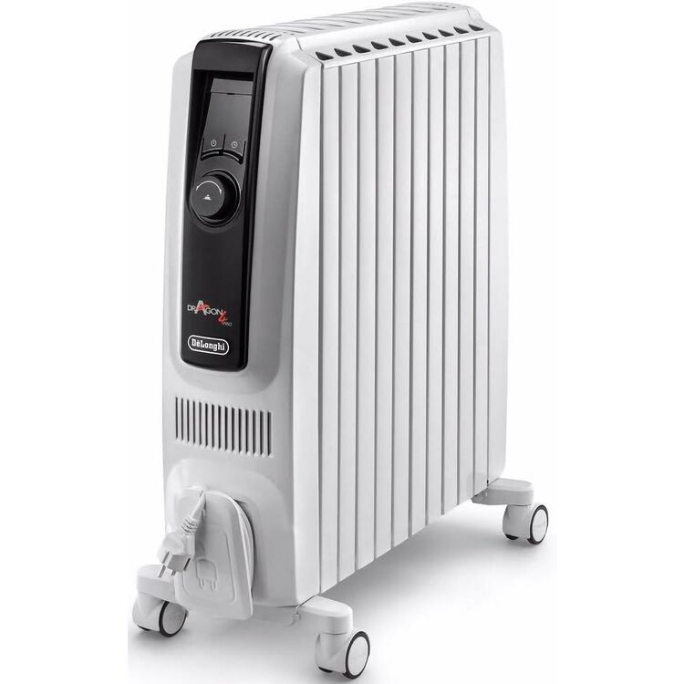 Масляный радиатор DeLonghi Dragon 4 Pro TRDX41025E (White) купить в ...
