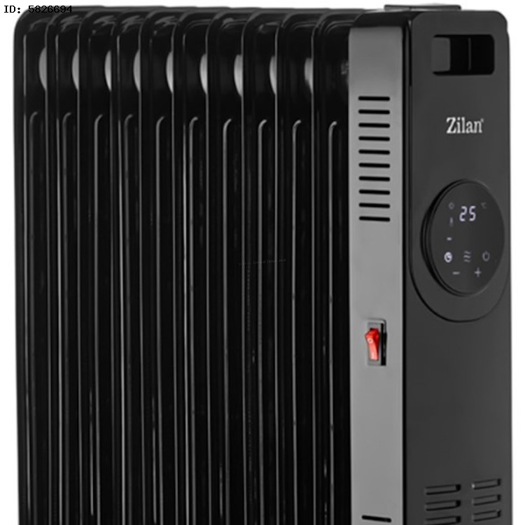 Масляный радиатор Zilan ZLN8436 (Black) купить в Кишиневе, Молдове ...