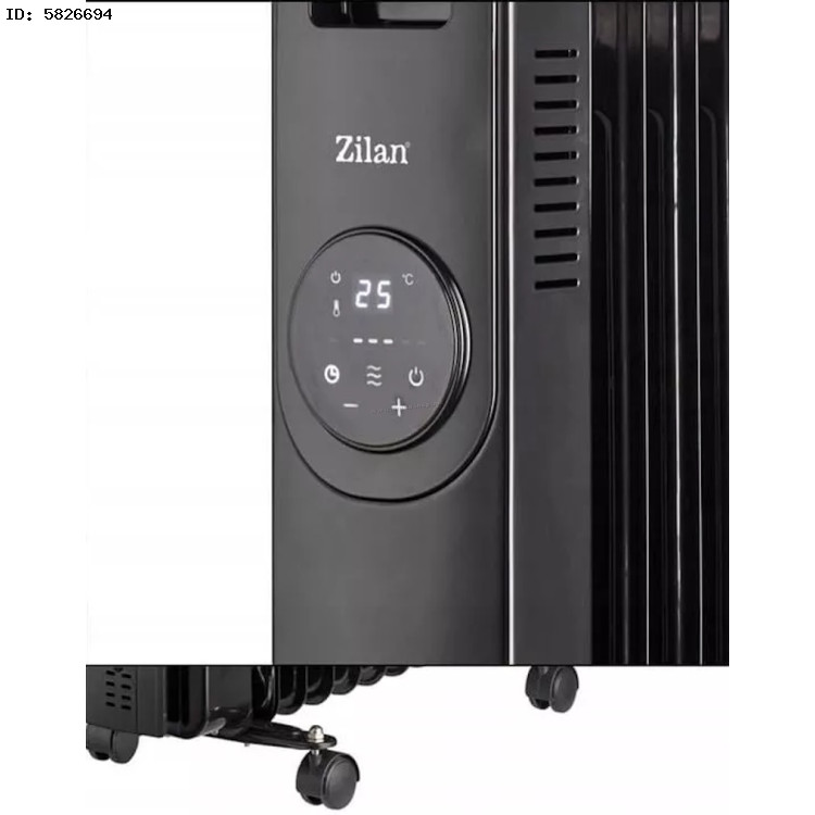 Масляный радиатор Zilan ZLN8436 (Black) купить в Кишиневе, Молдове ...