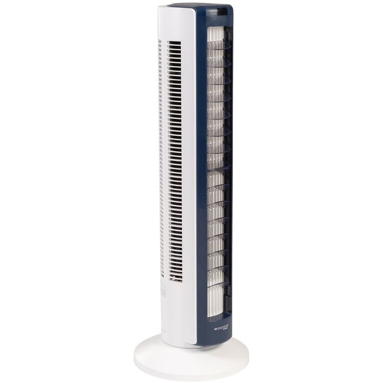 Ventilator Iris Ohyama Woozoo TWF-C82T (White/Blue)