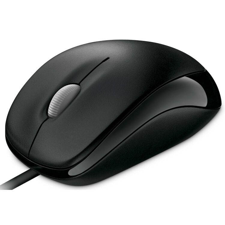 Комплект клавиатура + мышь Microsoft 600 Wired Desktop (Black)