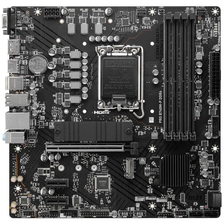 Материнская плата MSI Pro B760M-P DDR4 купить в Кишиневе, Молдове ...