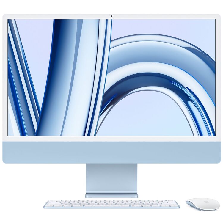 All in One Apple iMac A2873 Apple M3 8GB/256GB SSD (Blue) cumpără în ...