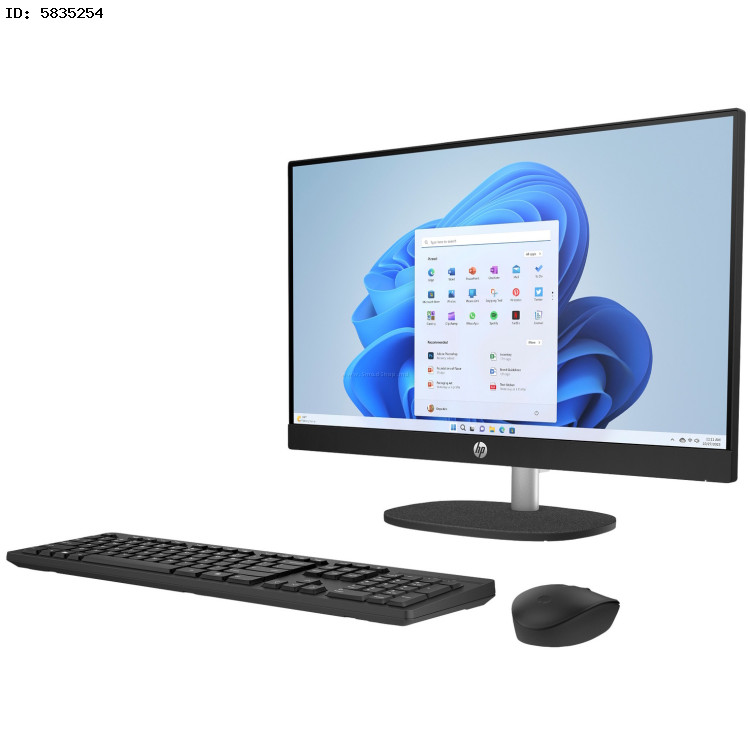 All in one HP 24-cr0073ci Intel Core i3-N300 8GB DDR4/512GB SSD (Jet ...