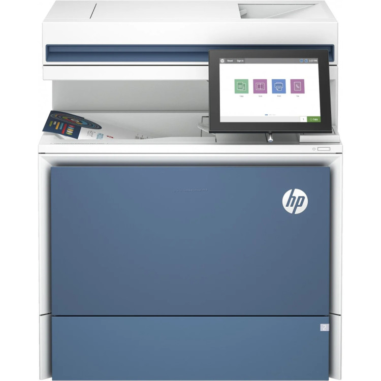 Multifunctional HP Color LaserJet Enterprise 5800dn (White/Blue ...