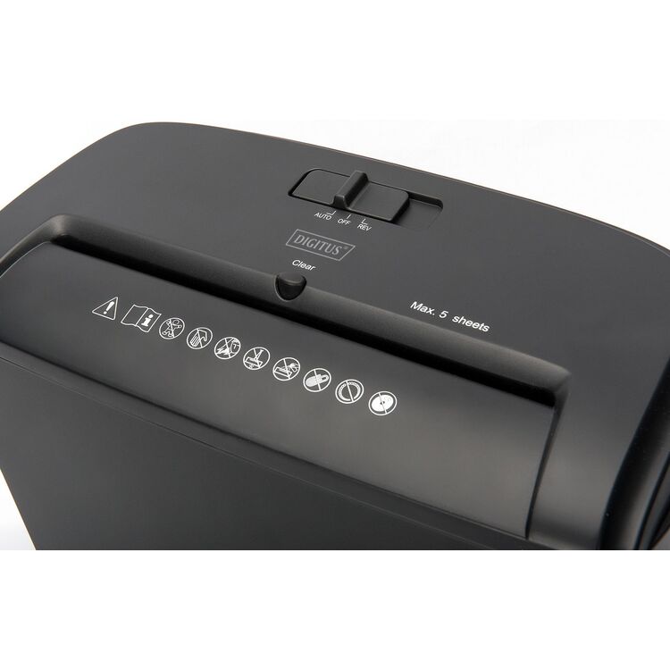 Distrugator de documente Digitus DA-81606 (Black) cumpără în Chișinău ...