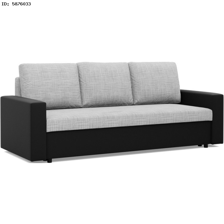Диван Magnifico Meble Luna Lawa 9/Real 11 (Light Grey/Black) купить в ...