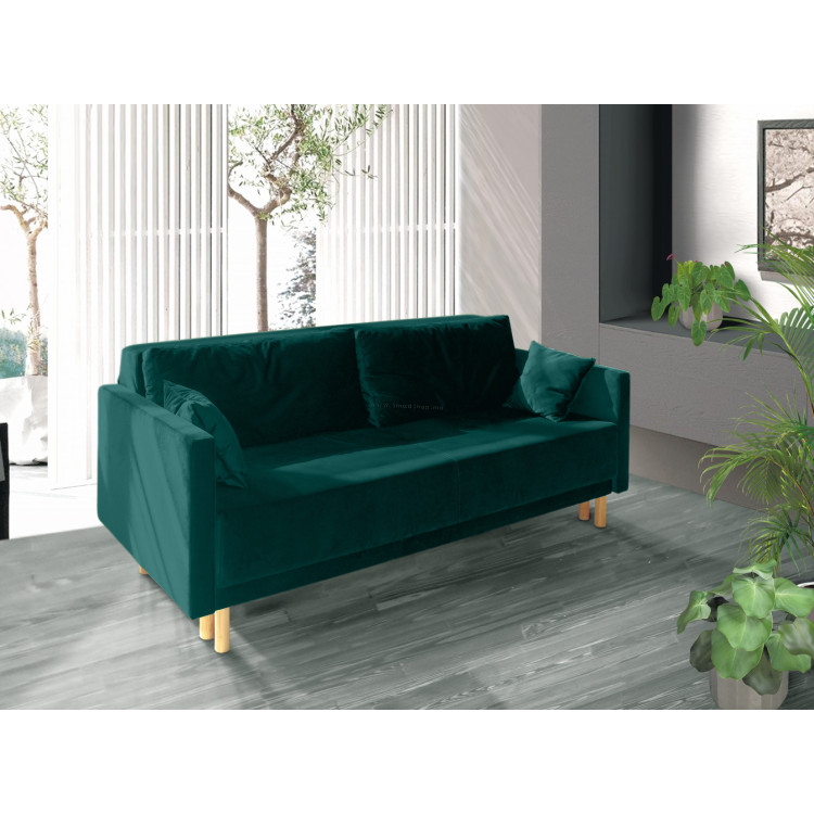 Canapea Modern Leticiya Kanna 85 (Green) cumpără în Chișinău, Moldova ...