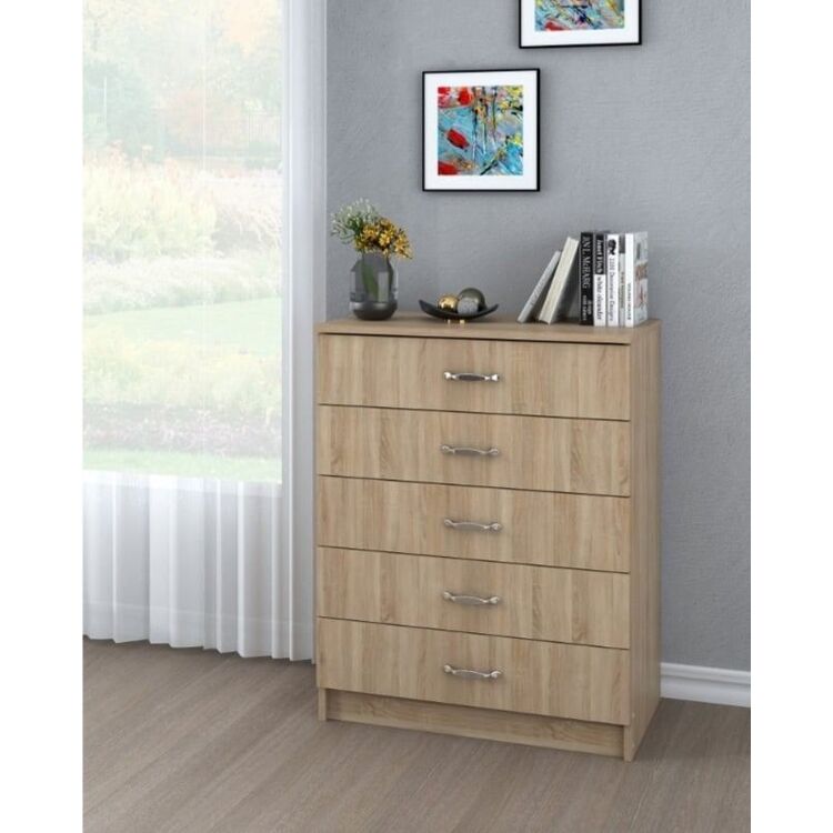 Comoda Ideal Mobila 5SZ (Sonoma Oak) cumpără în Chișinău, Moldova ...