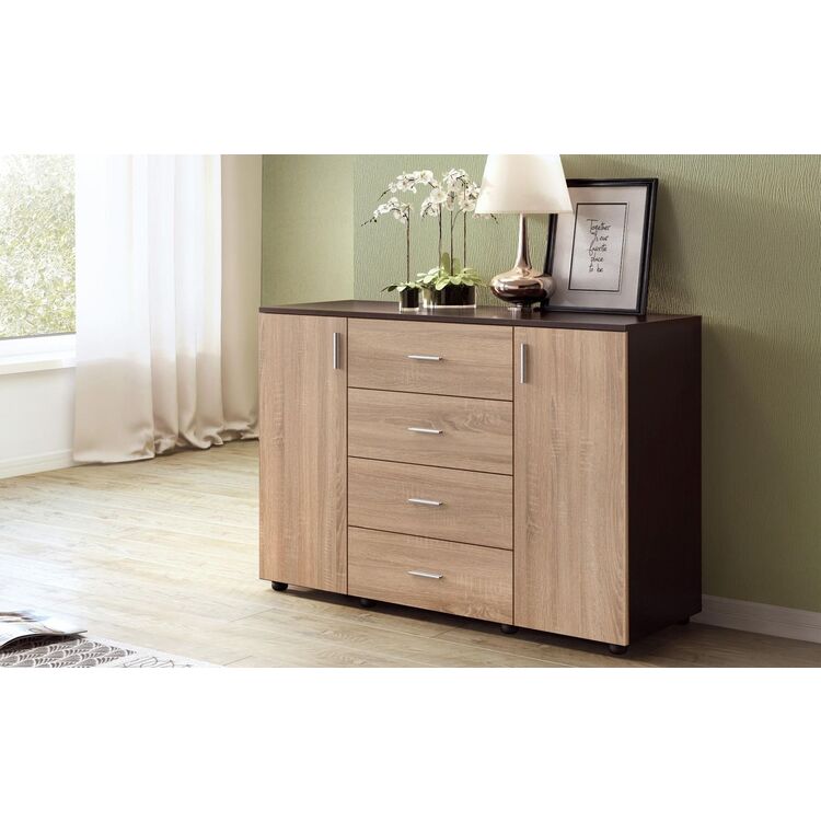 Tumba Ideal Mobila Smart (Wenge/Sonoma Oak) cumpără în Chișinău ...