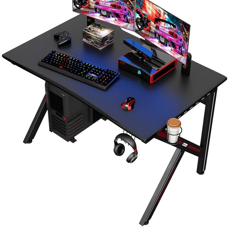 Masa de calculator gaming Costway HW66067 (Black)