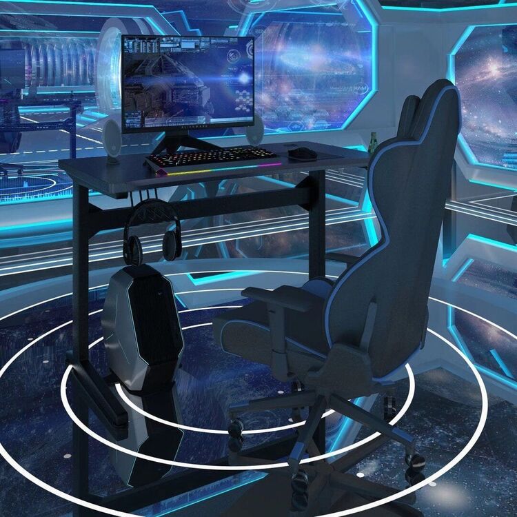 Masa de calculator gaming Costway HW66314 (Black)