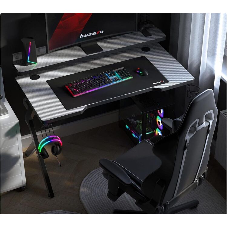 Masa de calculator gaming Huzaro Hero 5.0 (White) cumpără în Chișinău ...