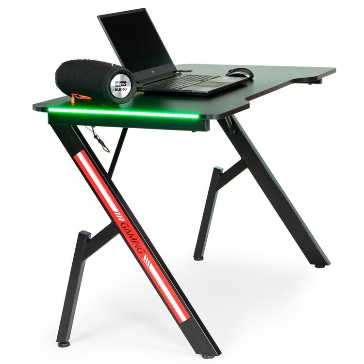 Masa de calculator gaming Modern Home GT-2309 RGB (Black) cumpără în ...