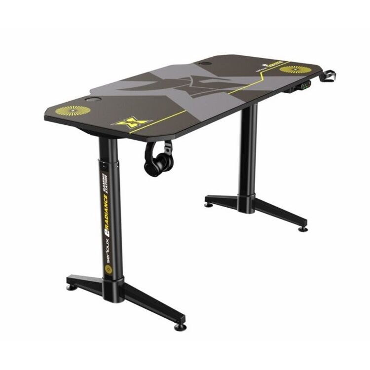 Masa de calculator gaming Serioux eRadiance SRXGT-ERADIANCE (Black)