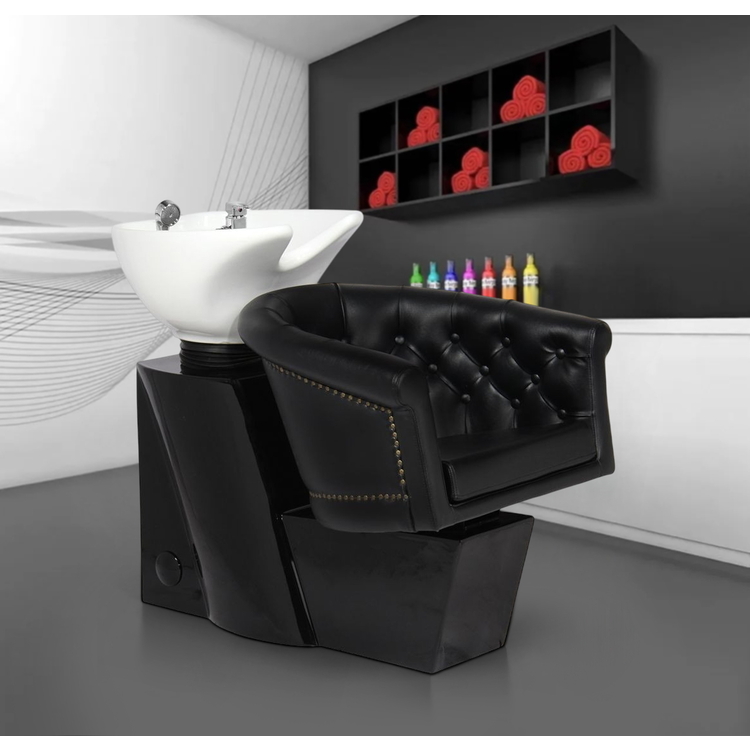 Scafa pentru frizerie Gabbiano London 111435 (Black/White) cumpără în ...