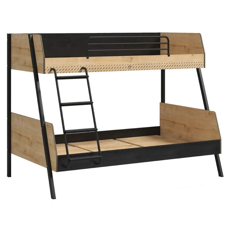 Pat suprapus Cilek Black 20.58.1403.00 90/120x200 (Blak/Wood) cumpără ...