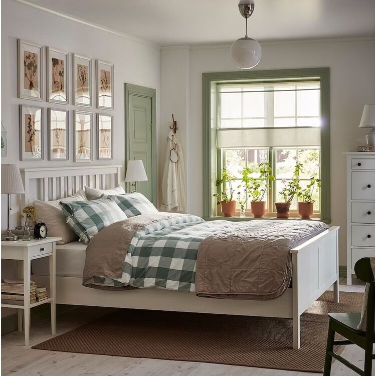 Кровать Ikea Hemnes Lindbaden 160х200 (Белый) купить в Кишиневе ...