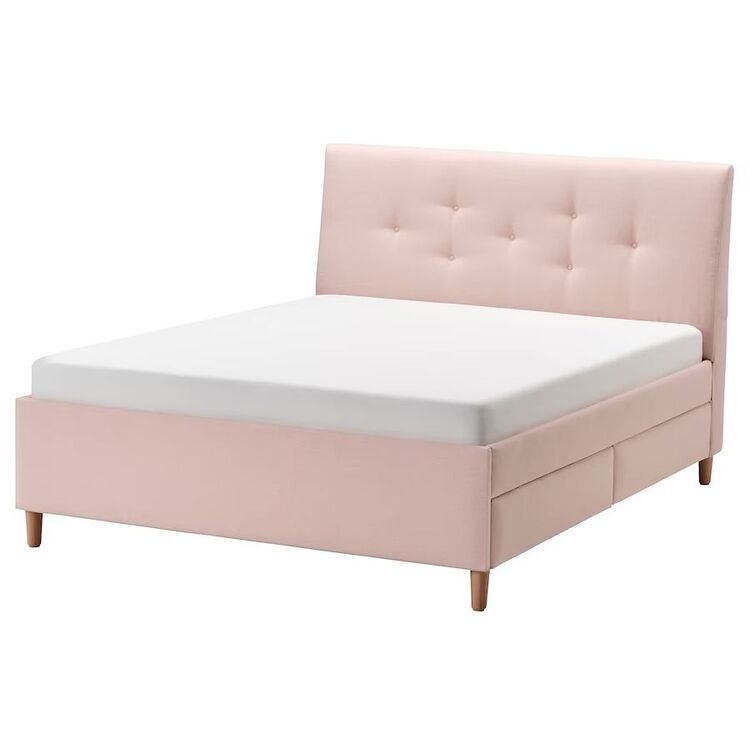 Pat Ikea Idanas sertare/tapiţat 160x200 (Gunnared Roz Pal)