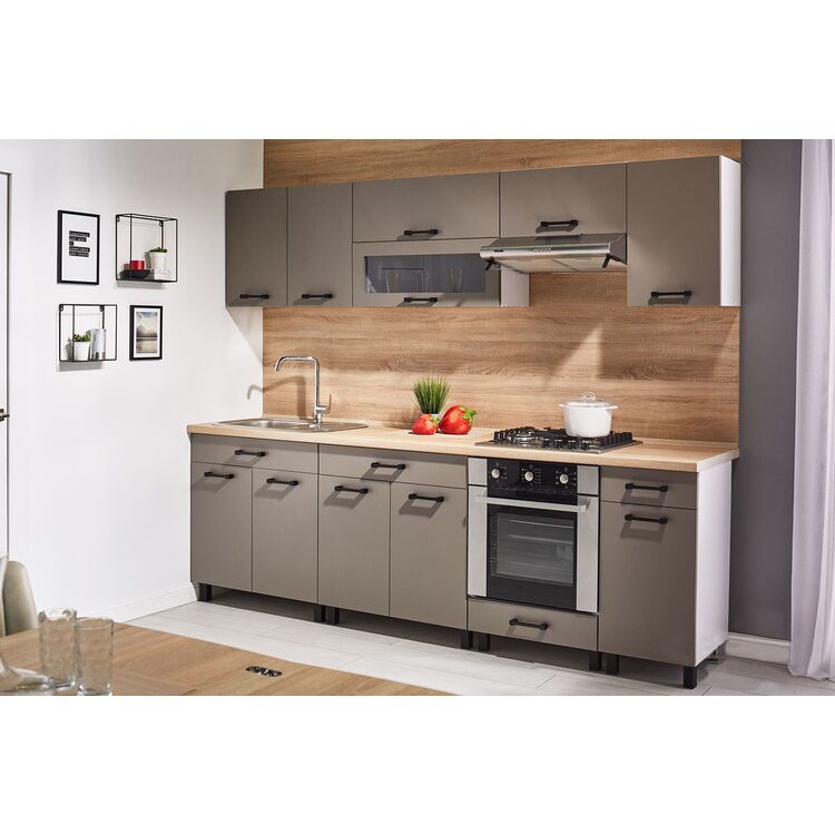 Bucatarie modulara Ambianta Iris 2.0m (Gri) cumpără în Chișinău ...