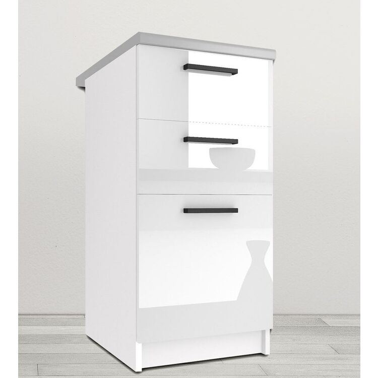 Modul inferior Belini INF SDSZ40/1/WT/W/BB/B1 (White High Gloss ...