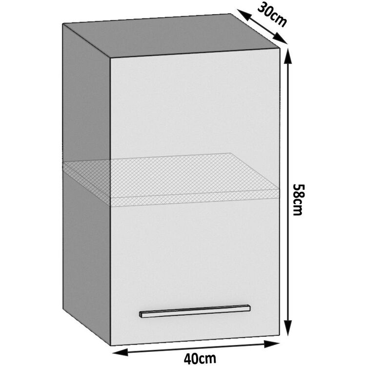 Modul superior Belini TOR SG40/3/WT/DW/0/B1 (Wotan Oak) cumpără în ...