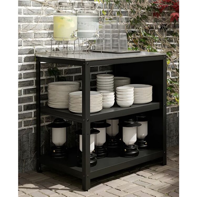 Insula bucatarie Ikea Grillskar 86x61 (Negru/Inox) cumpără în Chișinău ...