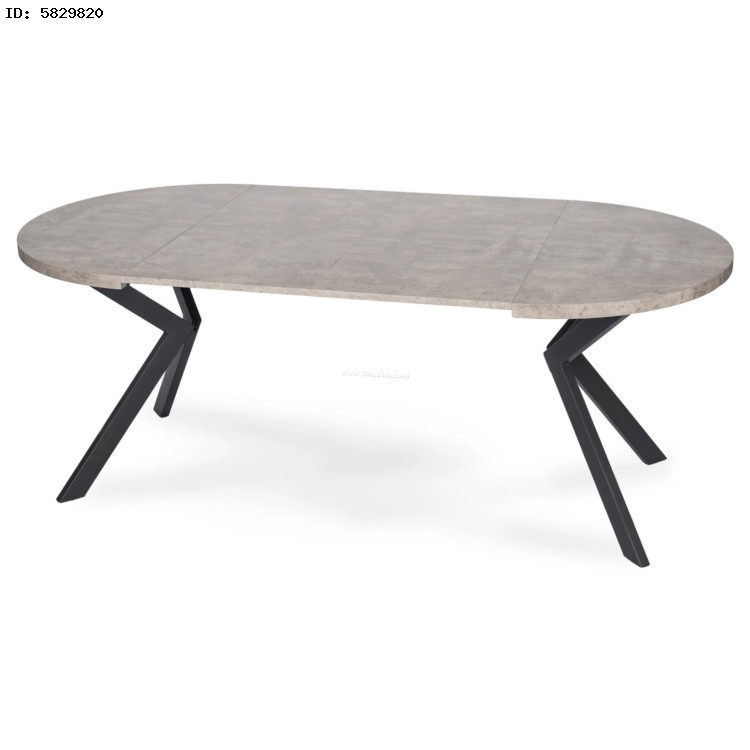 Masa extensibila Mebel Elite Lugo 90-190 (Concrete/Back) cumpără în ...