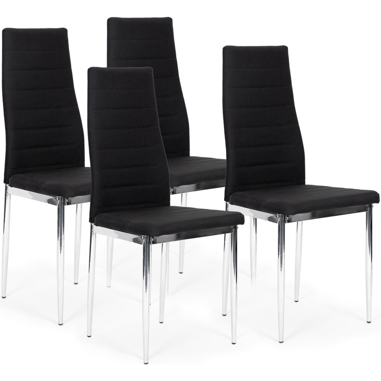 Set scaune Modern Home DC855-C-4 (Black) cumpără în Chișinău, Moldova ...