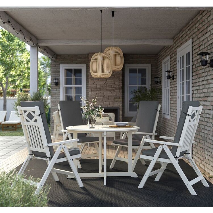Set mobilier de gradina Ikea Bondholmen/Froson/Duvholmen 4 scaune ...