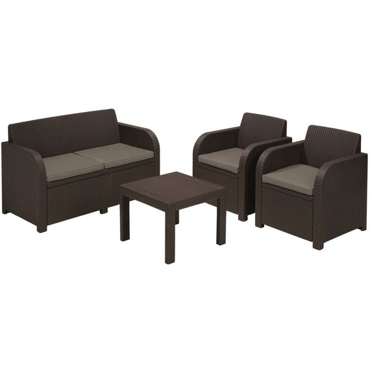 Set mobilier de gradina Keter Georgia (Brown)