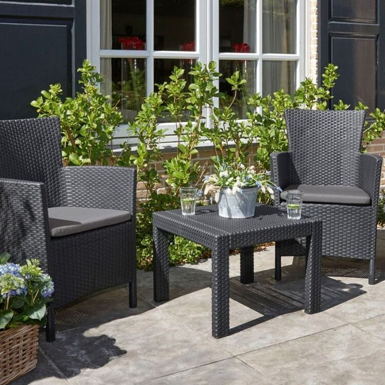 Set mobilier de gradina Keter Rosario (Graphite) cumpără în Chișinău ...