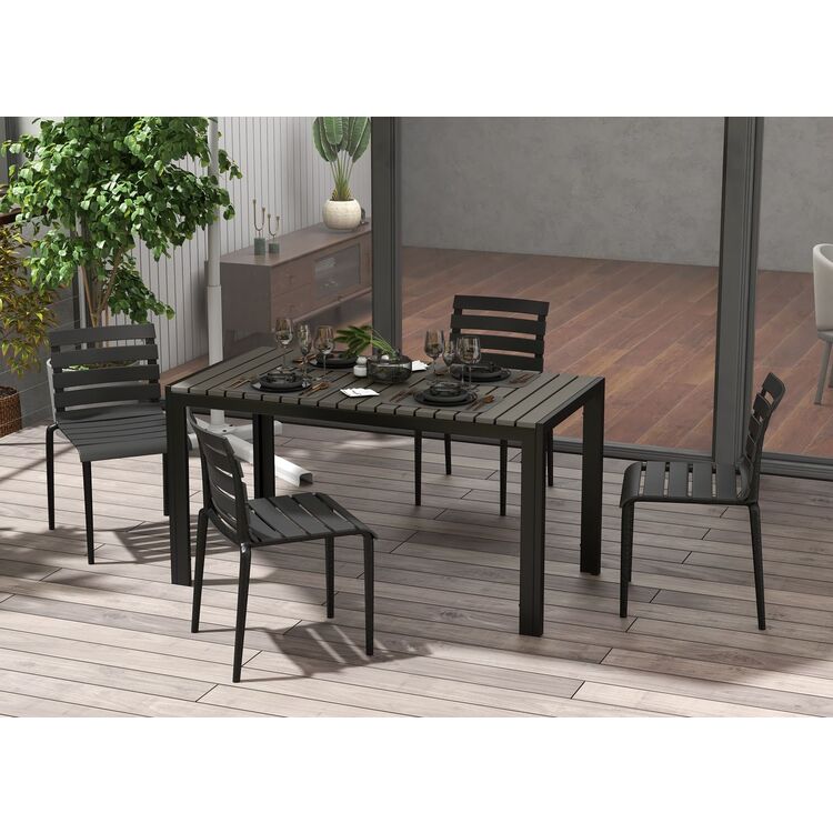 Комплект садовой мебели Outsunny 84G-338V00BK (Black) купить в Кишиневе, Молдове | SMADSHOP.MD