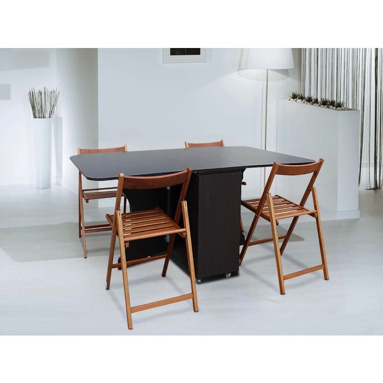 Set masa scaune Marcel Prod 4S CU 4 (Wenge/Walnut) cumpără în Chișinău ...