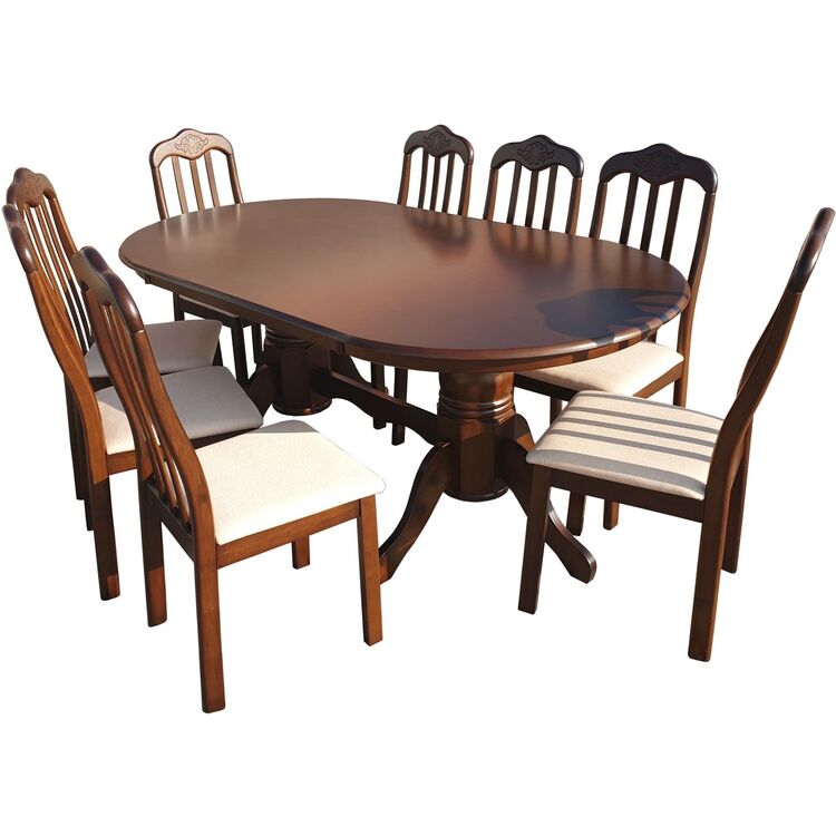 Обеденный набор Marcel Prod RH7039559CDO 1+8 (Dirty Oak) купить в ...