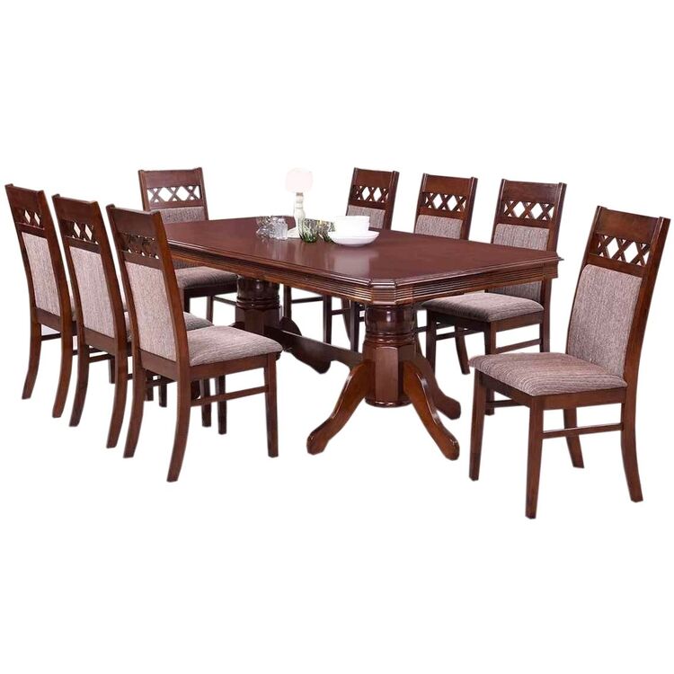 Set masa scaune Marcel Prod RH7077T + RH3338C Walnut/Brown (1+8)