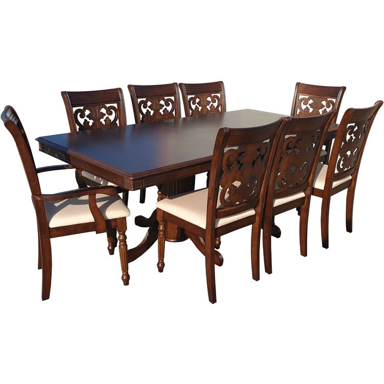 Обеденный набор Marcel Prod RH7132EXT8016 1+8 (Walnut) купить в ...