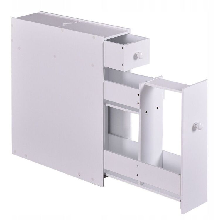 Dulap îngust Costway HW53995WH (White)