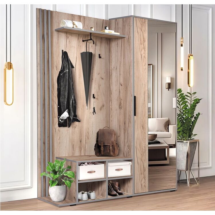 Antreu Modern Solo (Grey Craft Oak) cumpără în Chișinău, Moldova ...